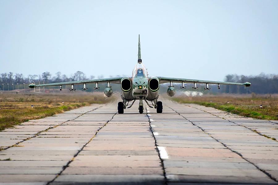Upgraded Su-25M3 to get new sighting system with artificial ...
