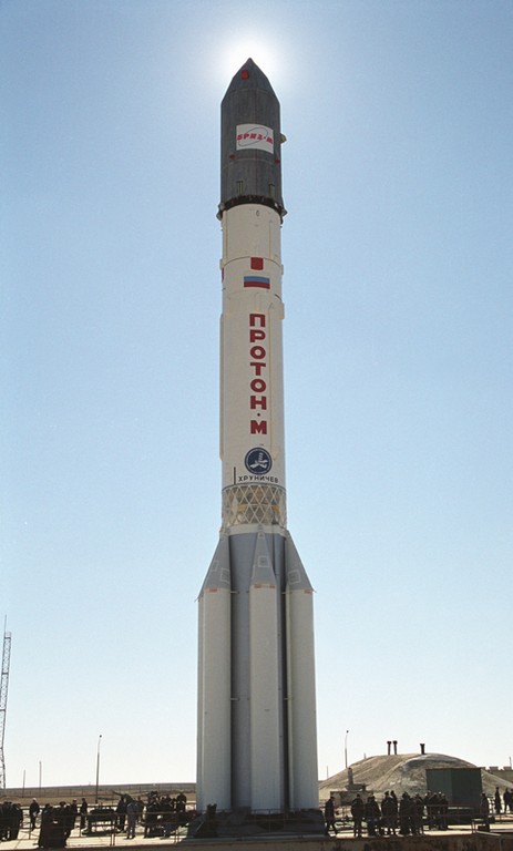 Proton-M rocket carrier with American ViaSat-1 satellite has been ...