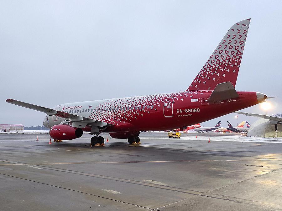 Rossiya Airlines Superjet 100 will operate the first passenger flight ...