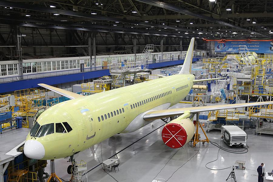 Irkut Corporation completed construction of the third MC-21-300 flight ...