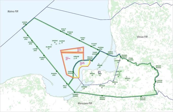 Free route airspace implementation in Kaliningrad ACC continues ...