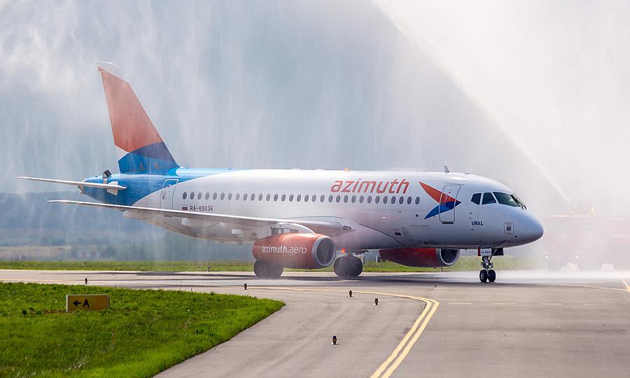 Azimuth Airlines increased the volume of the passenger turnover in the ...