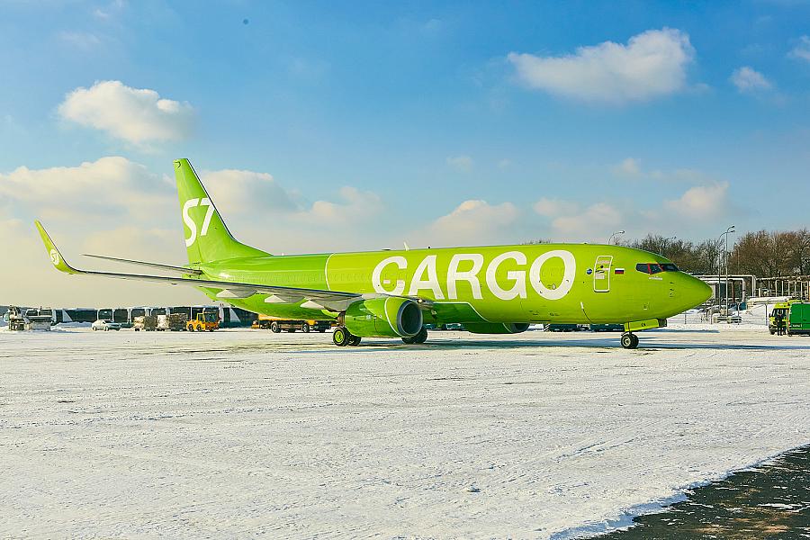 S7 Airlines received the first Boeing 737-800BCF freighter aircraft ...