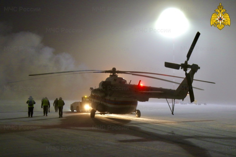 EMERCOM pilots conducted training flight in extreme conditions ...