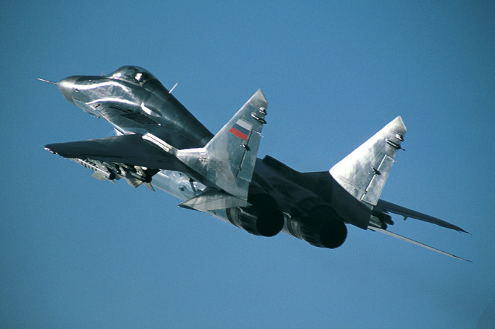 The first MiG-29UPG upgraded in India started performing flights ...