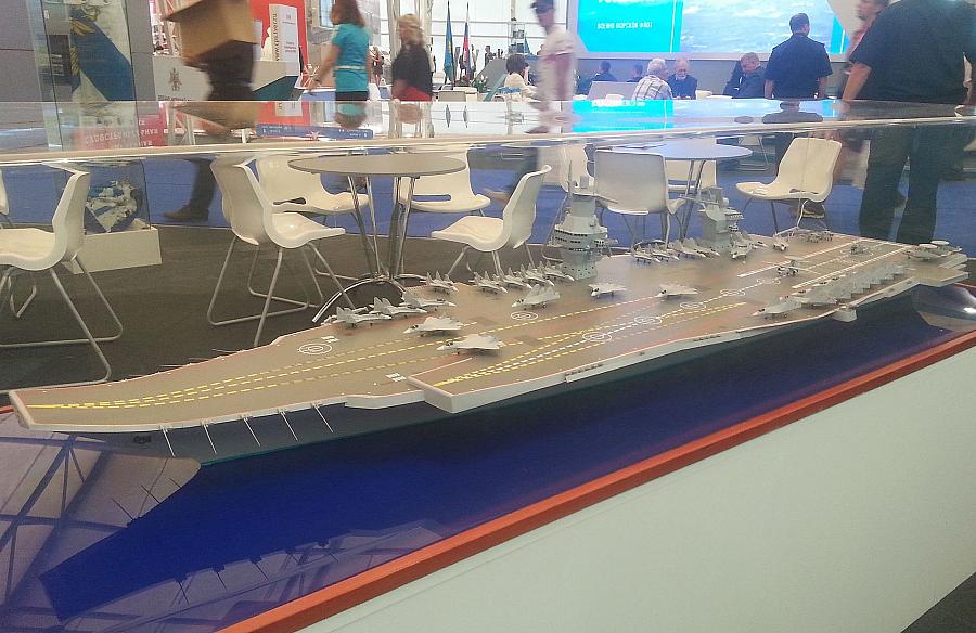 New Russian Aircraft Carrier Design