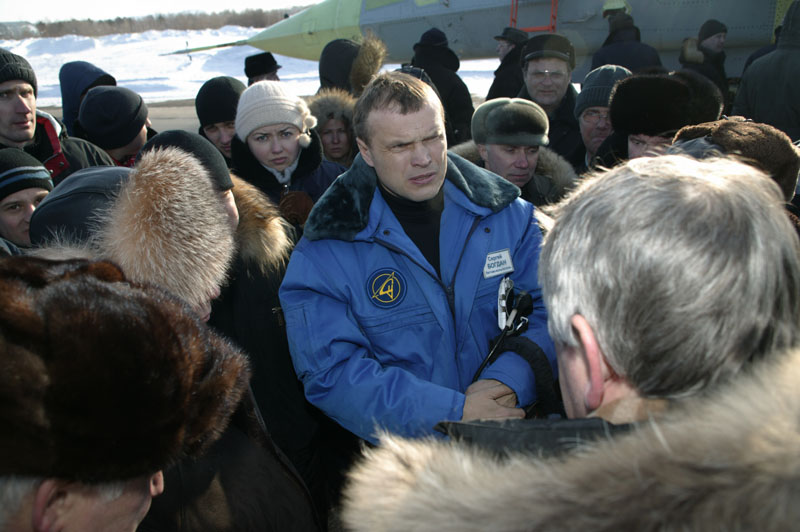 Test-pilot Sergey Bogdan has been awarded the title of Hero of the ...