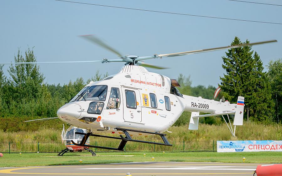 Russian Helicopters delivers 5th medevac Ansat to GTLK - RUSSIAN AVIATION
