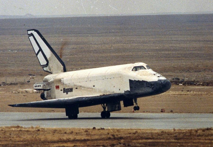Buran Space Shuttle Launch