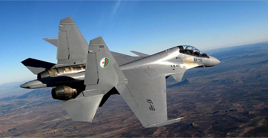 Su-30 fighter jet crashes in northeastern Algeria - RUSSIAN AVIATION