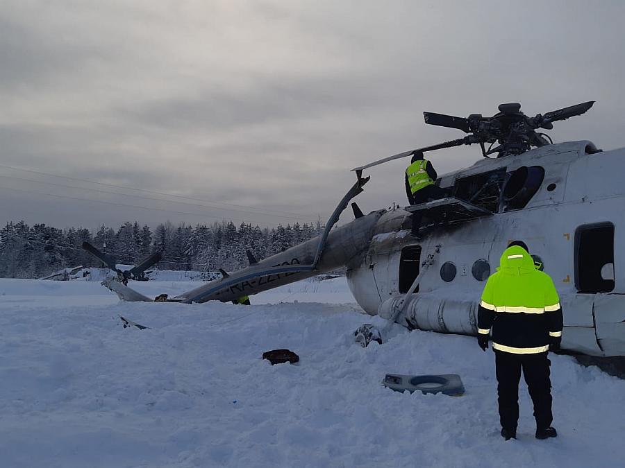 Mi-8 helicopter crash-lands in Krasnoyarsk region, 6 injured - RUSSIAN ...