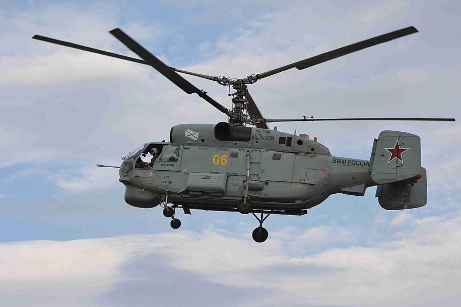 Crews of the Ka-27 naval aviation of the Black Sea Fleet completed ...