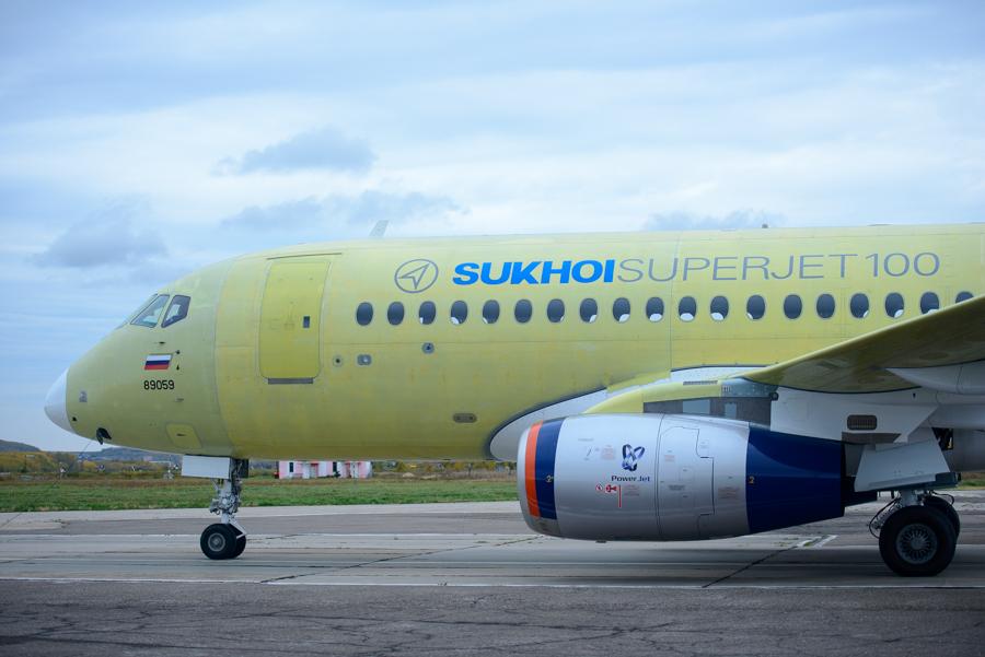 The number of Sukhoi SuperJet 100 aircraft delivered to Egyptian ...