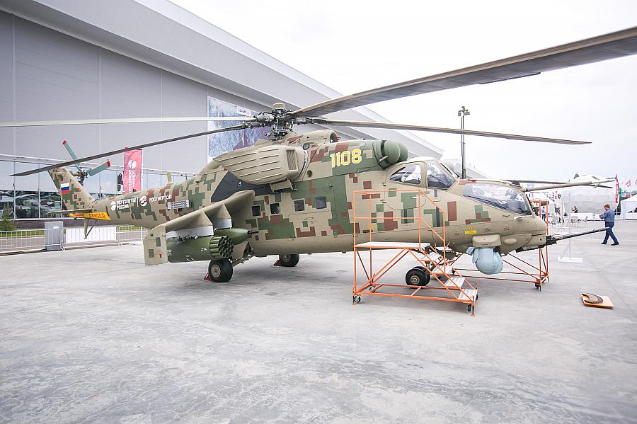 Rostec presents modernized Mi-35M and Mi-35P helicopters - RUSSIAN AVIATION