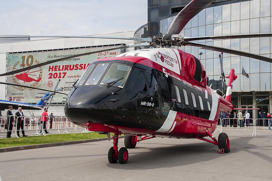 Russian Helicopters begin assembling the first Mi-38T for the Russian ...