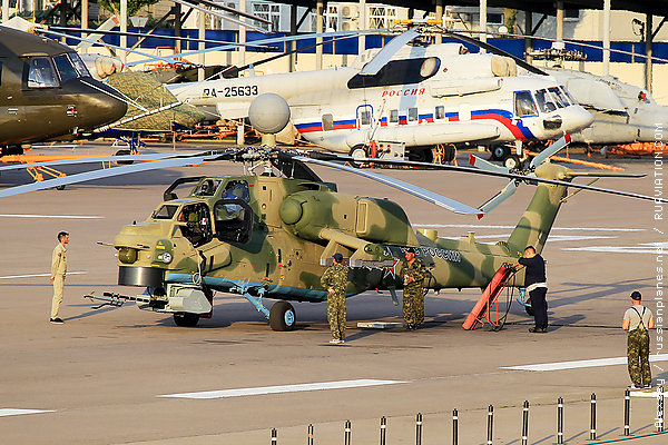 Upgraded Mi-28NM attack helicopter started undergoing flight tests. The