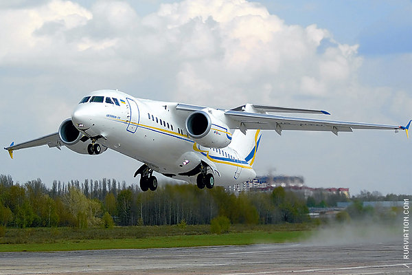 First flight of the An-158 regional aircraft - Photobank - RUSSIAN AVIATION